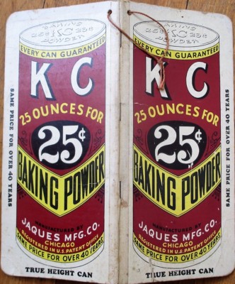 'KC Baking Powder' 1930s Advertising Notebook - 4" x 8.5" | eBay