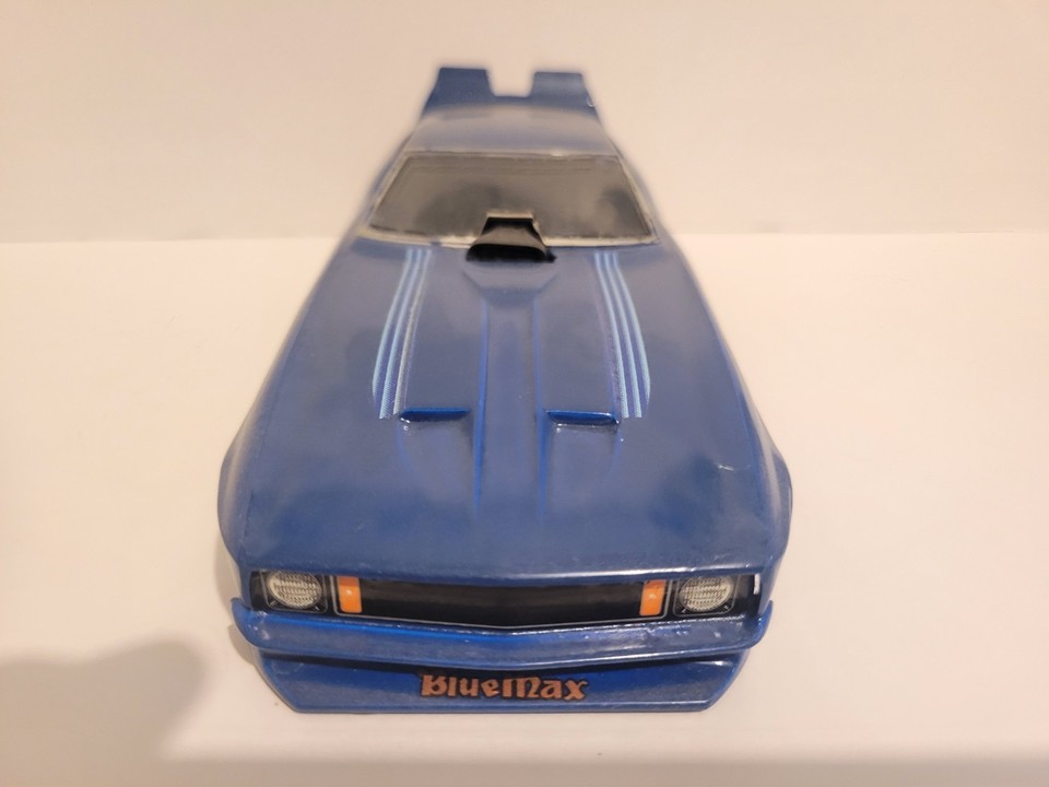 Vintage Mustang Blue Max Drag Car Built Plastic Model | eBay