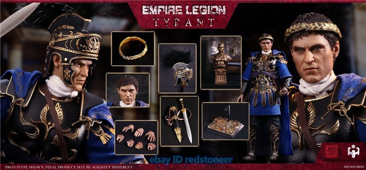 HAOYUTOYS Imperial Legion Tyrant 1/6 Male Action Figure Model ...