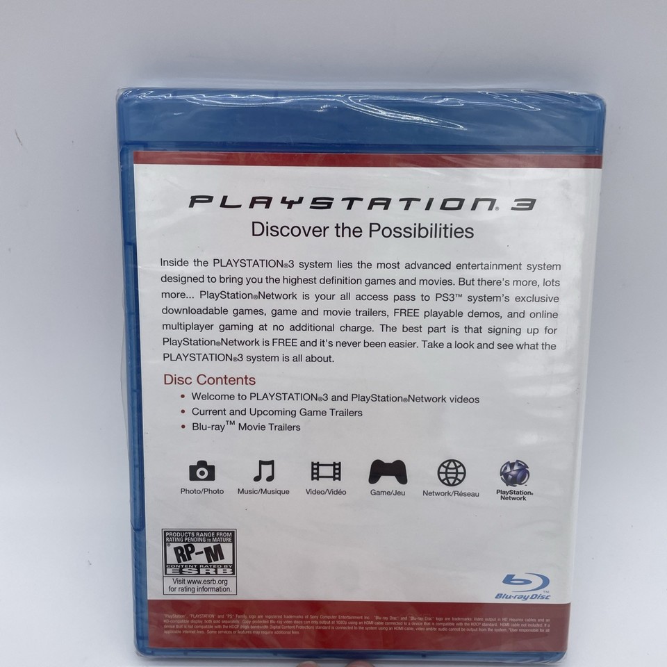 Welcome to Sony Playstation 3 PS3 and Playstation Network Video Blu Ray ...