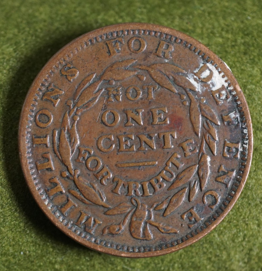 1837 Hard Times MILLIONS FOR DEFENSE Not One Cent for Tribute | eBay