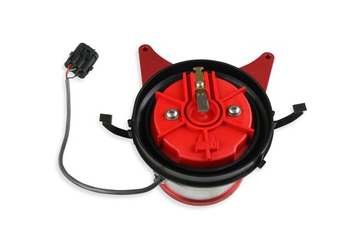 MSD Front Drive Distributor with Adjustable Cam Sync For Chevy Big ...