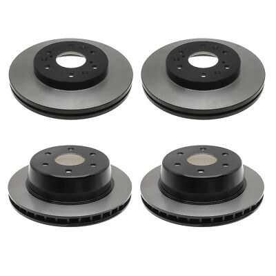 ACDelco Gold Front 330mm Rear 330mm Brake Kit Disc Rotors For Express ...
