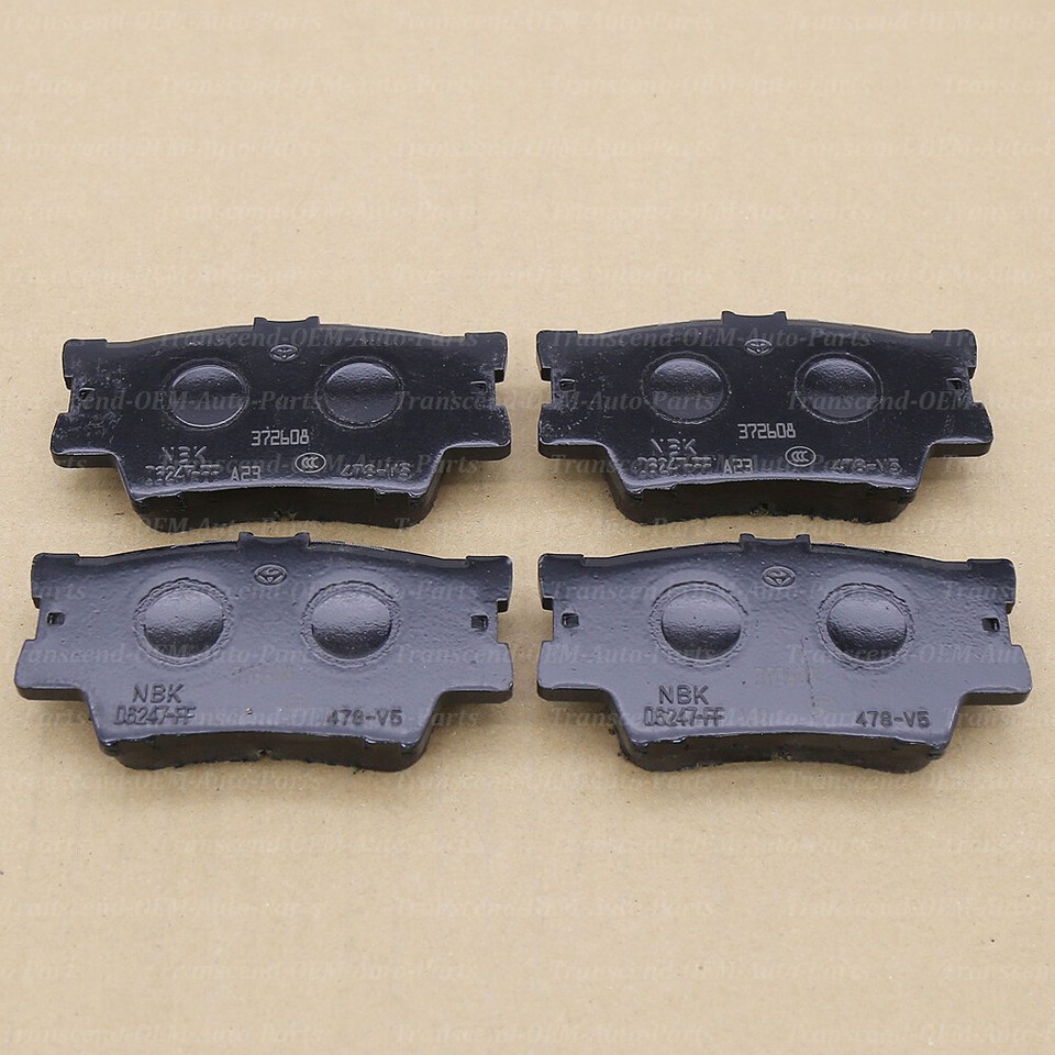 04466-33200 GENUINE OEM REAR BRAKE PAD L+R SET for 13-18 LEXUS ES350 ...