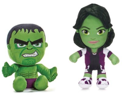 NEW OFFICIAL 12" MARVEL HULK SHE HULK AVENGERS PLUSH SOFT TOYS | eBay UK