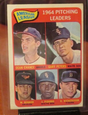 #1546 1965 TOPPS AL PITCHING LEADERS #9 | eBay