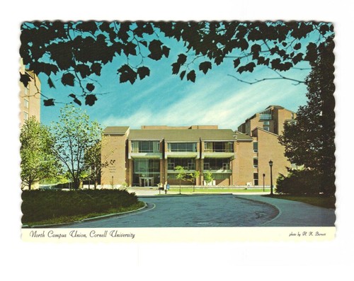 North Campus Union at Cornell University Ithaca NY vintage postcard unposted | eBay UK