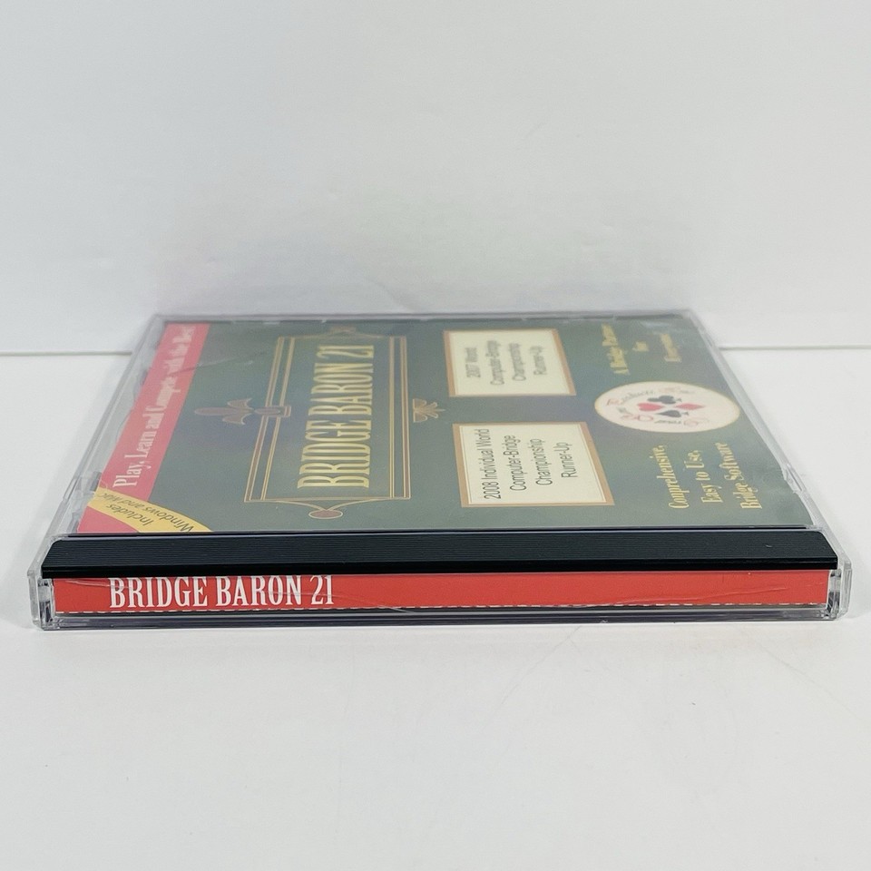 Bridge Baron 21 CD-ROM Software Game for Windows and Macintosh 2010 ...