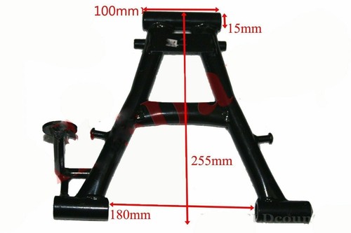 Fits Royal Enfield Bullet Center Stand Solid Steek Black Painted S2u | eBay