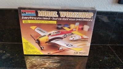 OLDER MONOGRAM T-28 TROJAN 1/48 SCALE PLANE MODEL KIT | eBay