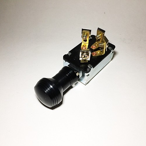 Custom, Hot Rod KEYLESS Ignition Switch- Art Deco Knob / Bezel ...