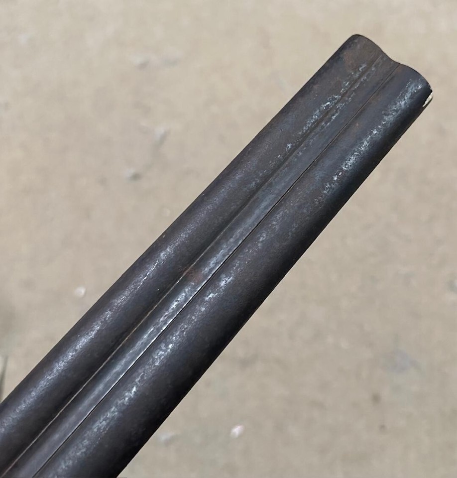 Baker Batavia Leader Double Barrel SxS 12 Ga Shotgun Barrel /Has Rust ...