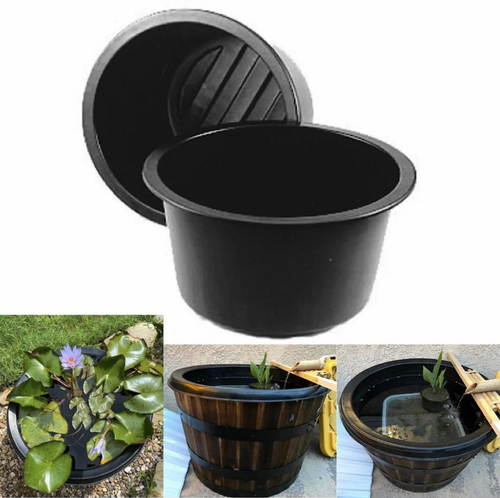 Large 20 Gal. Plantainer Preformed Pond Liner*fits Perfect in Whiskey ...