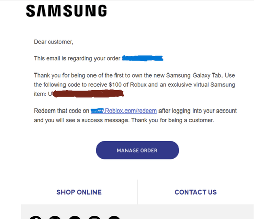 $100 Of Robux Promo Code, Comes with Exclusive Virtual Samsung Item. | eBay