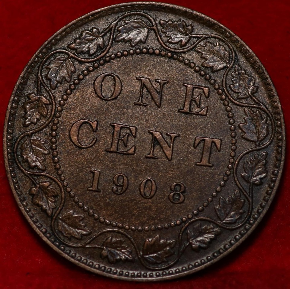 1908 Canada One Cent Foreign Coin | eBay