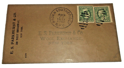 1911 NEW HAVEN RAILROAD PROVIDENCE & SOUTHBRIDGE TRAIN #782 RPO ...