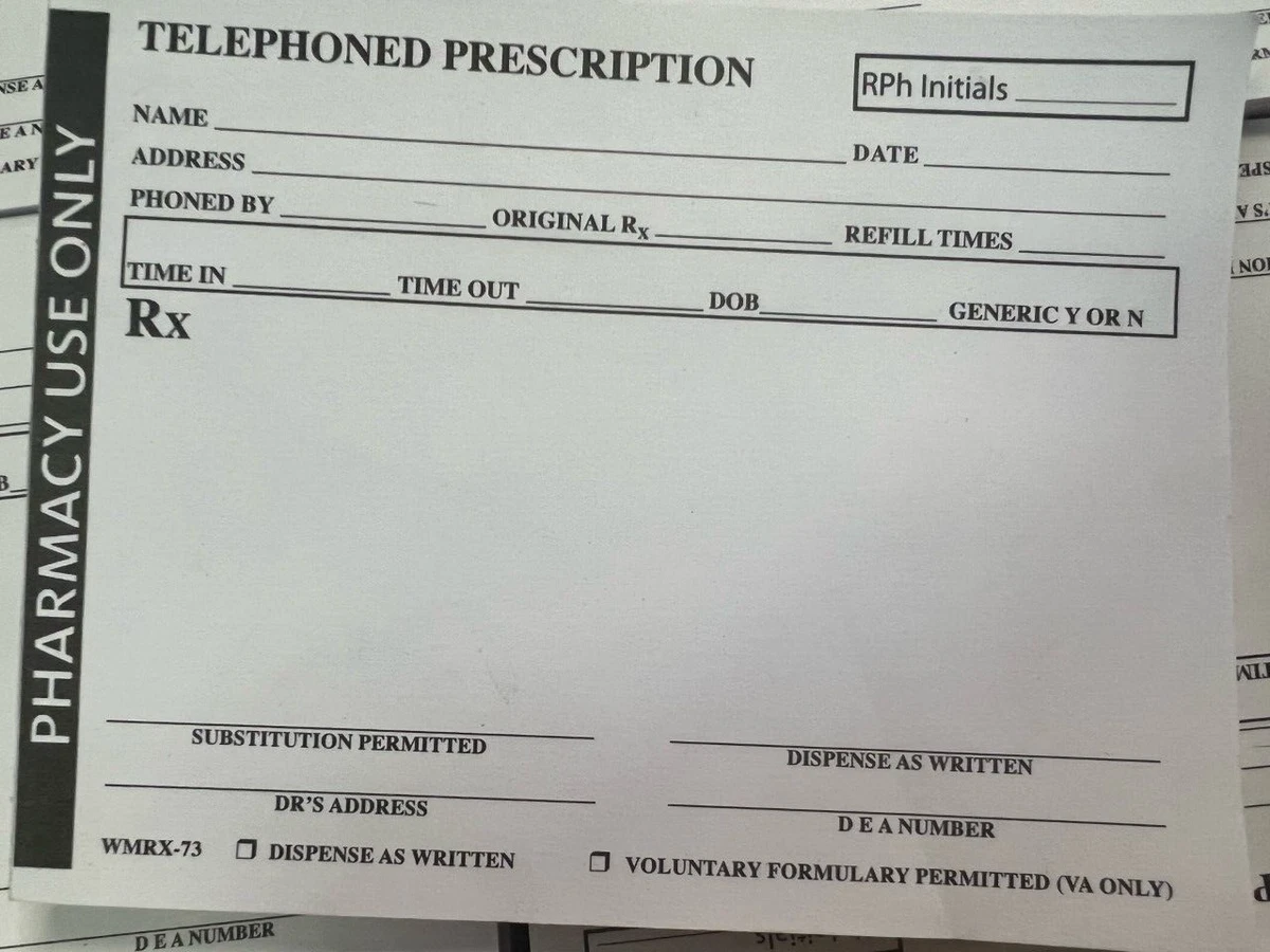 Prescription Pad