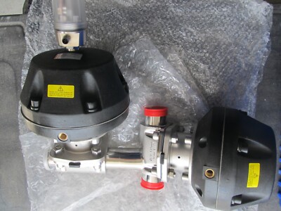 Gemu 687 Muli-Port Divert Diaphragm Valve, 2"BWX2"BWX2"TC w/ NC ...