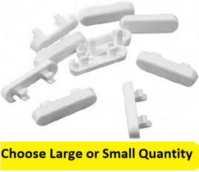 PVC Double Glazing Window Vent Drain Caps Drainage Cover uPVC White or ...