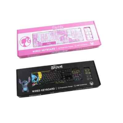 Barbie AND Lilo & Stitch Wired USB PC Keyboards | eBay