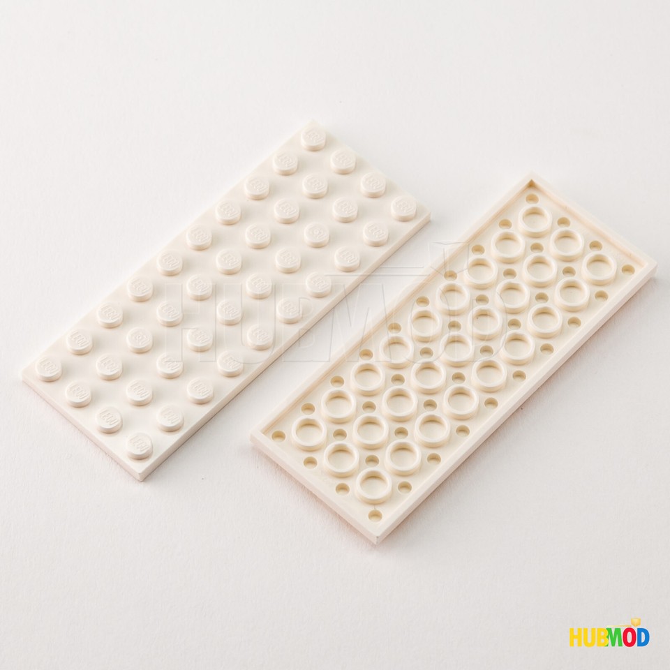 Lot of 4 Genuine LEGO White 4x10 3030 Flat Base Plates Building Bricks ...