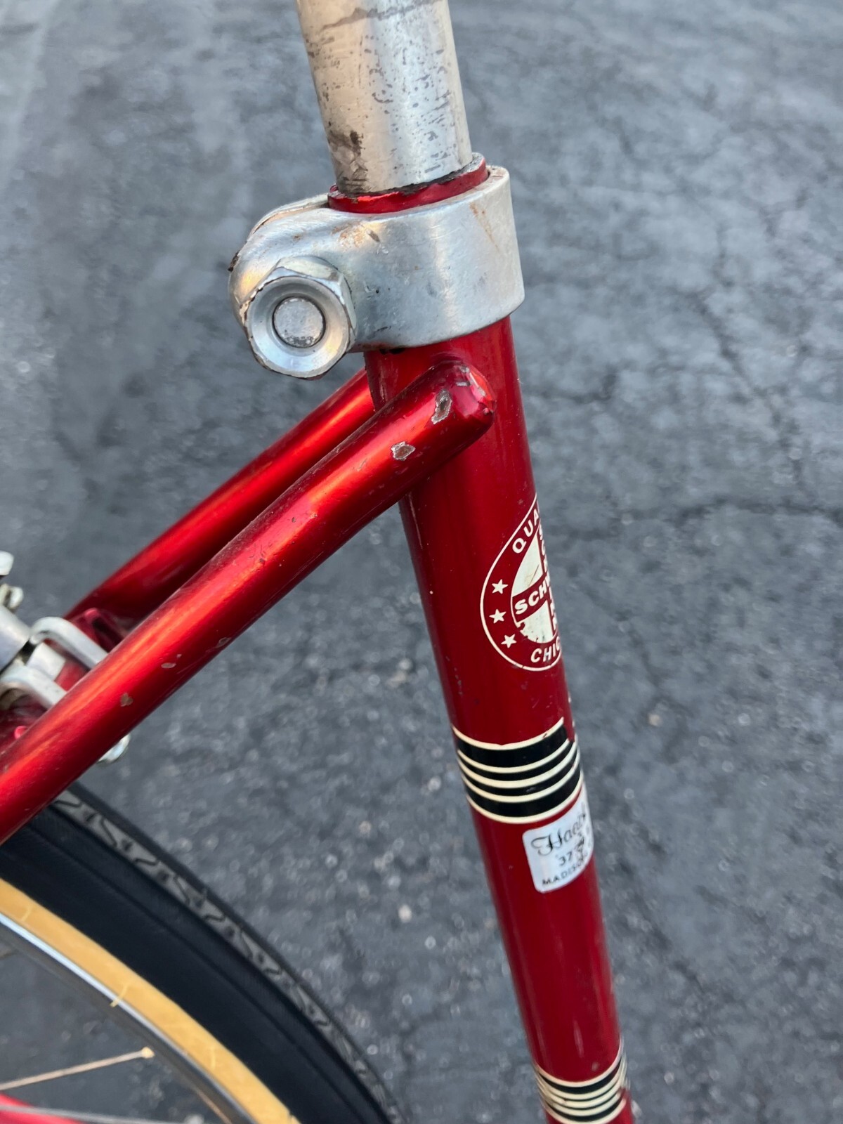 Reconditioned, Vintage 1978 Cardinal Red Schwinn Caliente Bicycle ...