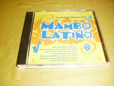 rare MAMBO LATINO album music 2000 CD 16 Tracks Songs various artists ...