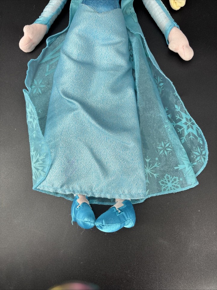 Disney Store Princess Elsa Frozen 20” Soft Plush Doll Stuffed Toy | eBay