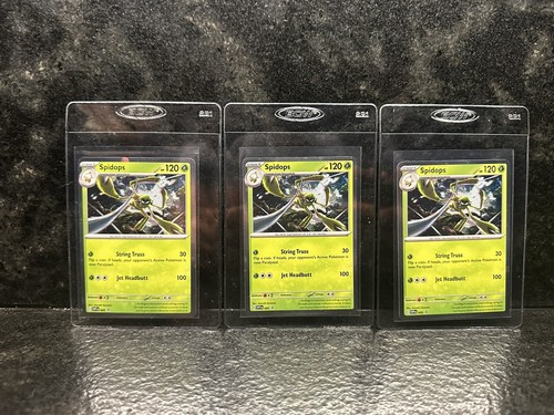 Spidops - SV Black Star Promos SVP009 - Pack Fresh Pokemon Card | eBay