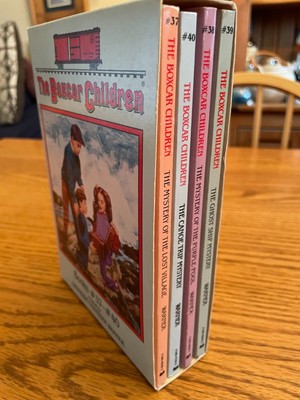 Amazing Box Set THE BOXCAR CHILDREN Books #37-#40 Gertrude Chandler ...