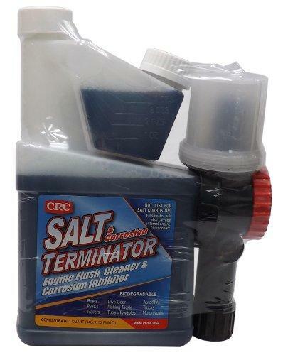 CRC SX-32M Salt Terminator Engine Flush Concentrate with Mixer - 32 oz ...