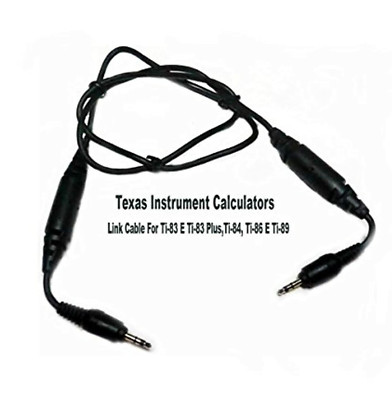Texas Instrument TI-83 Plus Data Link Cable Scientific Graphing ...