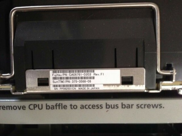 Sun Microsystems Fujitsu SPARC64 VII 2.4 GHz Quad-Core (#375-3568 ...