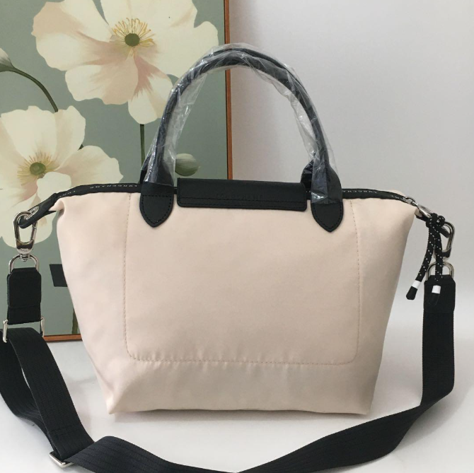 Longchamp Le Pliage Energy Shoulder Tote Bag 2Way Bag S Ivory Outlet ...