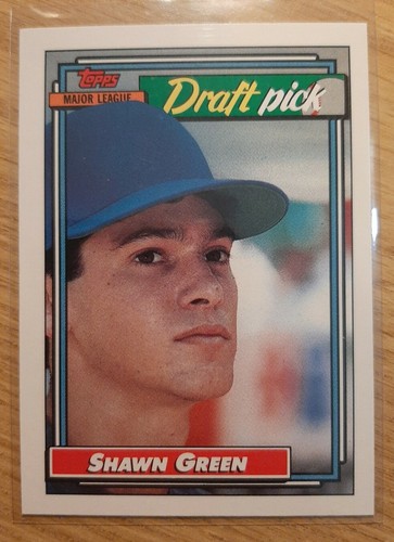 1992 TOPPS SHAWN GREEN ROOKIE #276 TORONTO BLUE JAYS | eBay