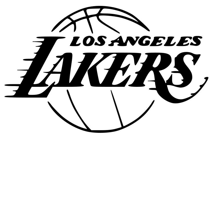 Los Angeles Lakers Vinyl Decal Sticker Car Window Wall NBA LA ...