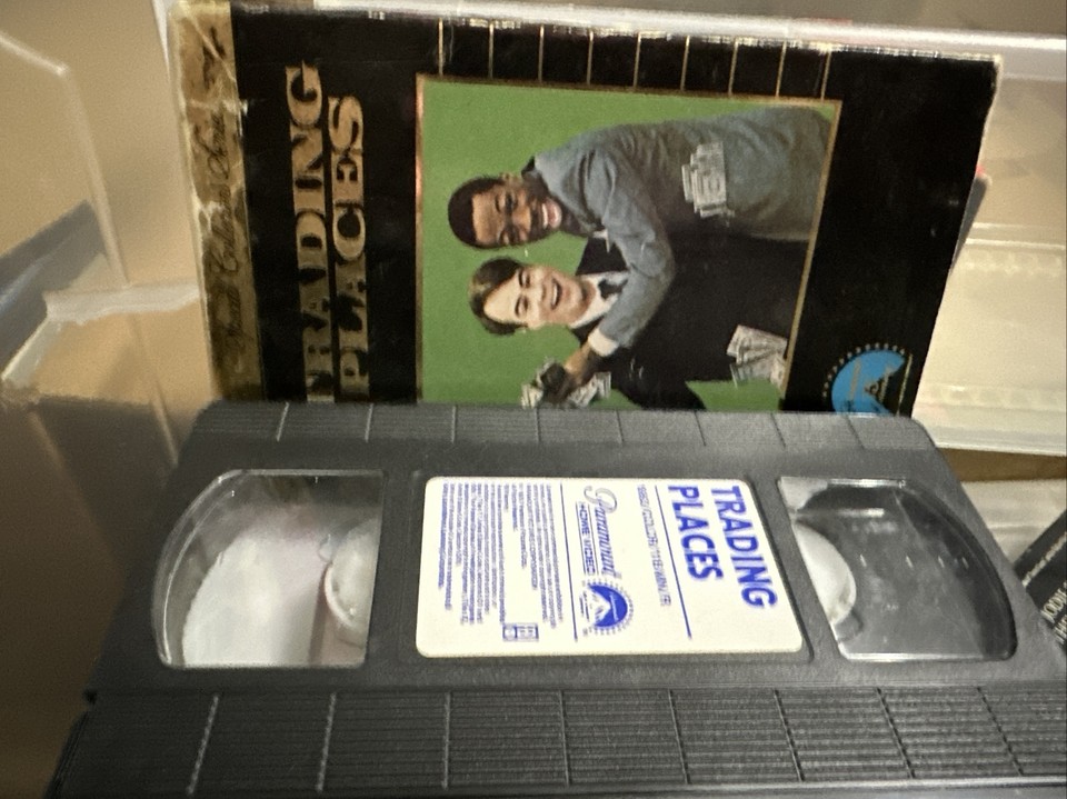 TRADING PLACES VHS - Special Collector's Series 1986 - Paramount Eddie ...