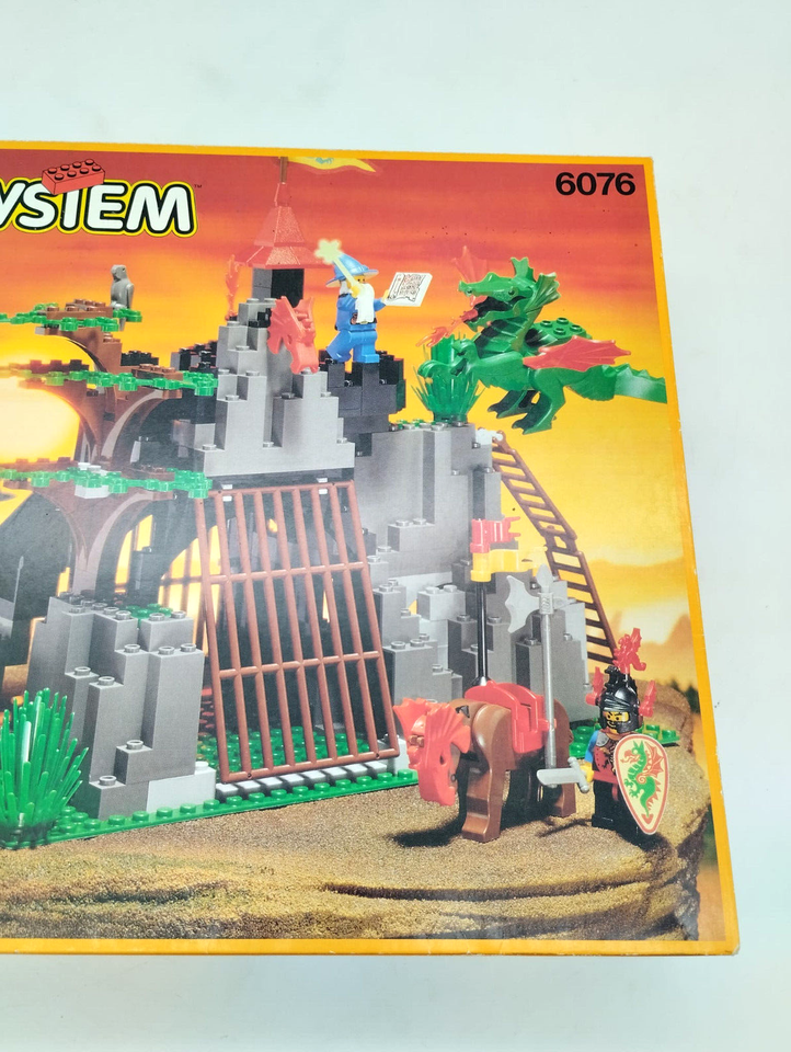 LEGO 6076 Dark Dragon's Den Castle MISB NEW NEU SEALED Dragon Knight ...