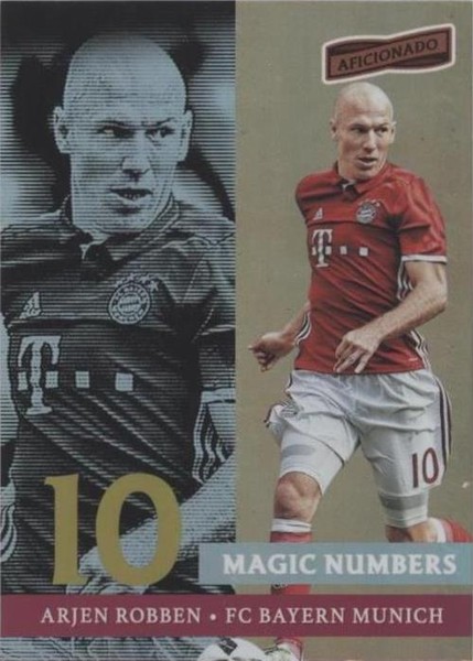 2016-17 Panini Aficionado - Magic Numbers #MN-5 Arjen Robben for sale ...