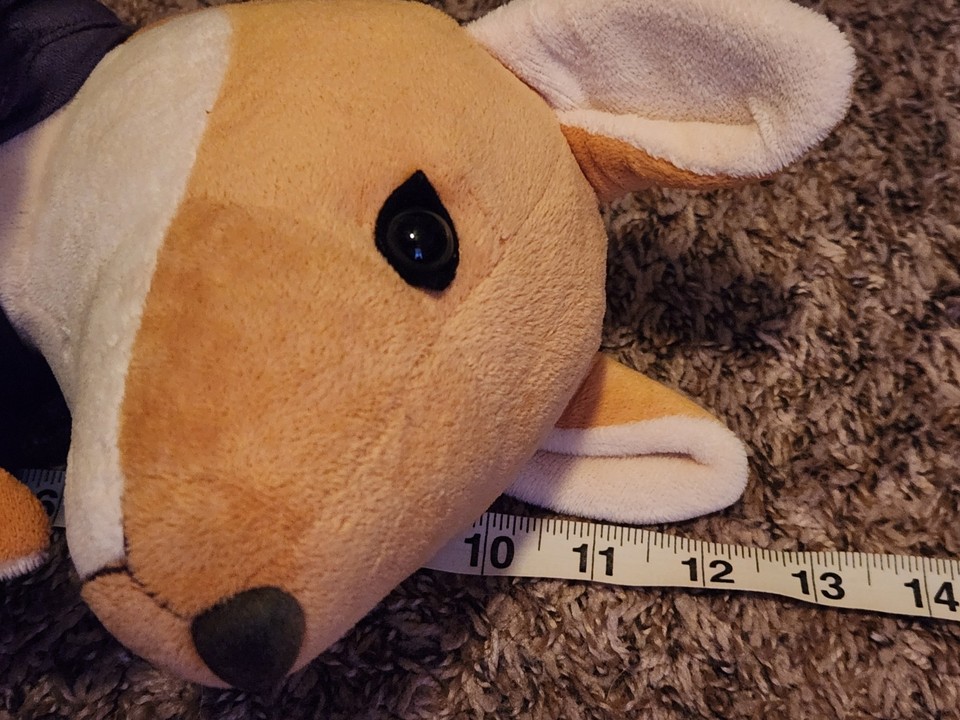 2x Dish Hopper Plush KANGAROO & JOEY Stuffed Animal Advertisement Promo ...