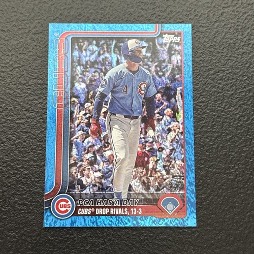 d /150 Pete Crow-Armstrong 2025 Topps Update Blue HoloFoil Checklist ...