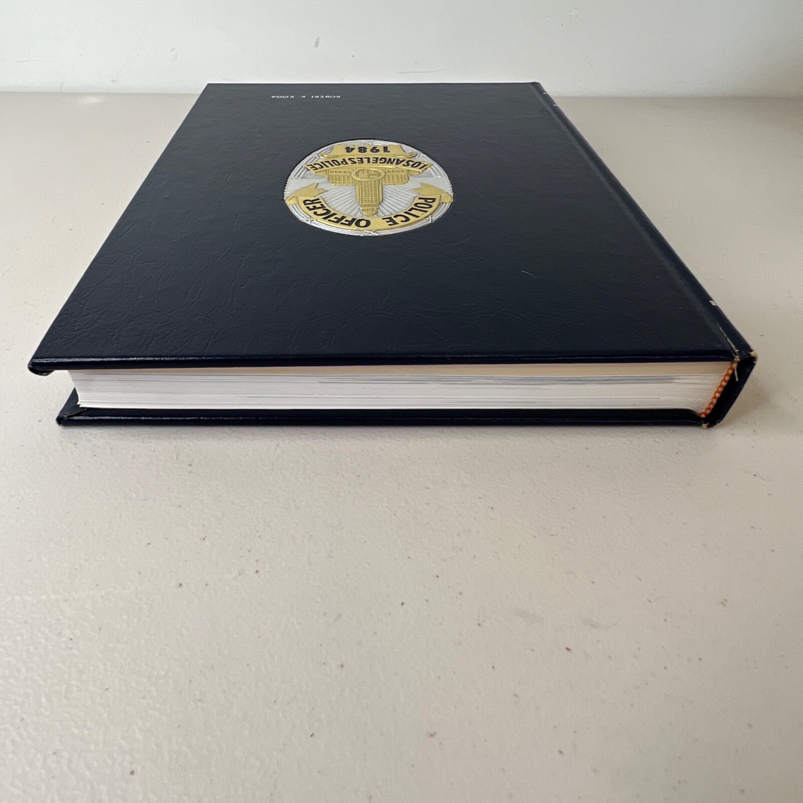 LAPD Los Angeles Police Department 1869-1984 Commemorative Book w ...