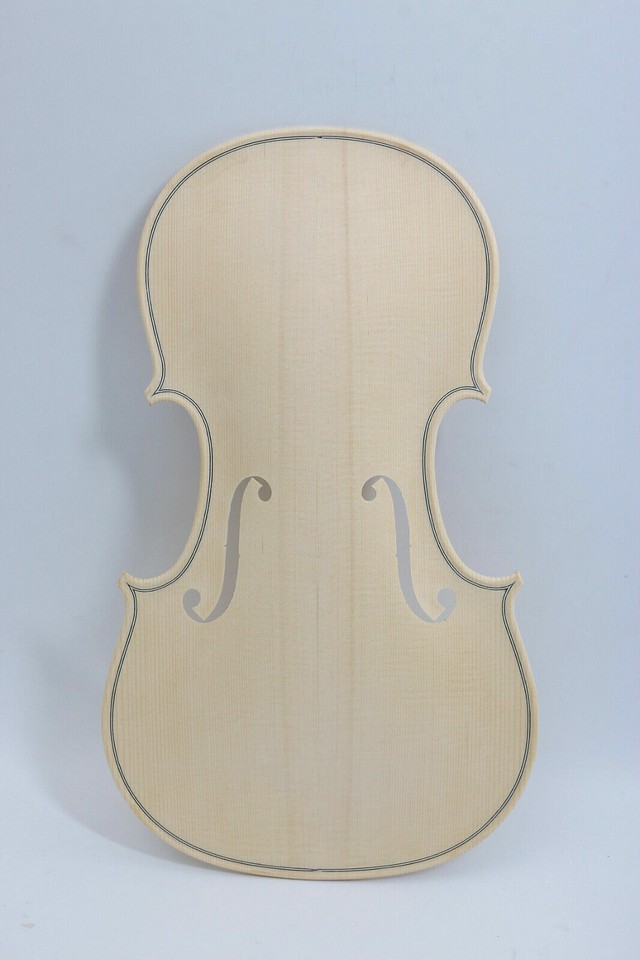 New Unfinished Violin Top Sprucewood Tonewood Violin Parts Kit Hollow ...