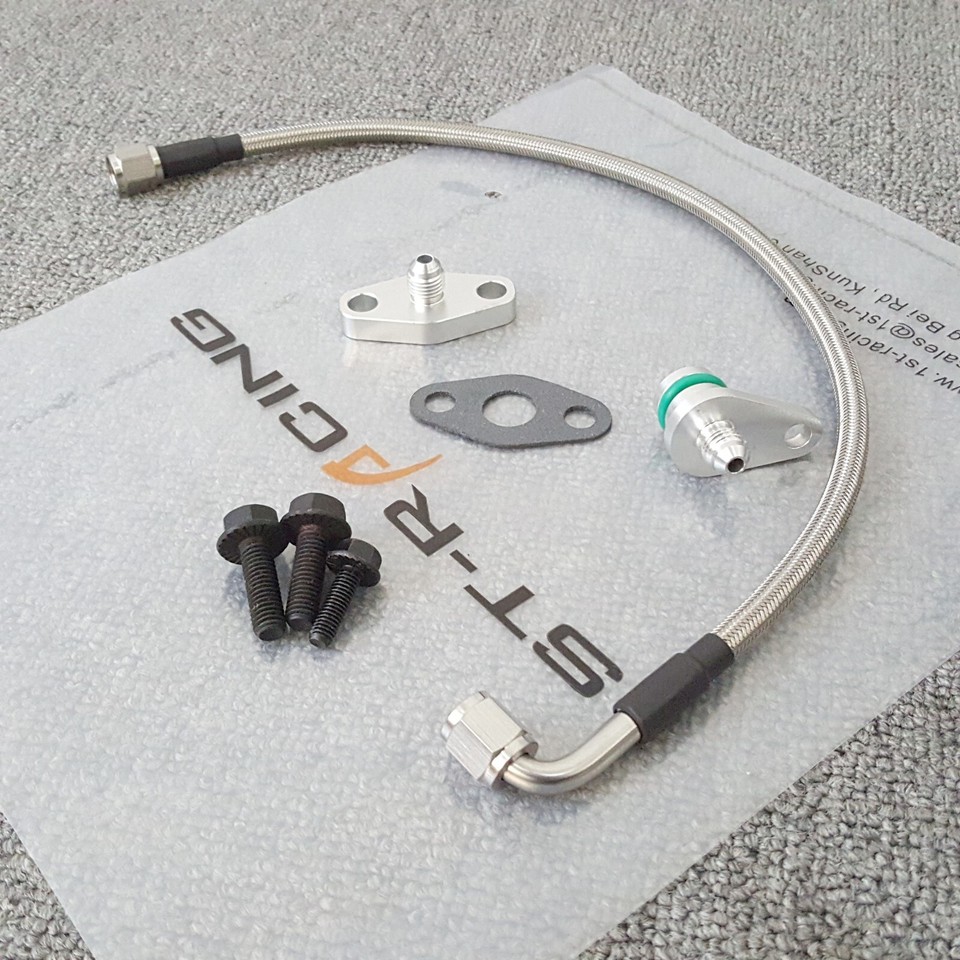 Updated Turbo Oil Feed Line For Ford Powerstroke Diesel 6.0 03-07 3C3Z ...