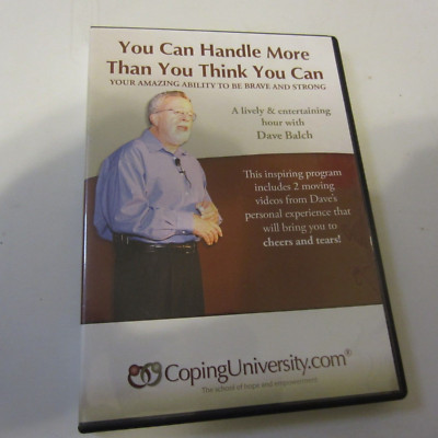 David Balch You Can Handle More Than You Think You Can, DVD FREE ...