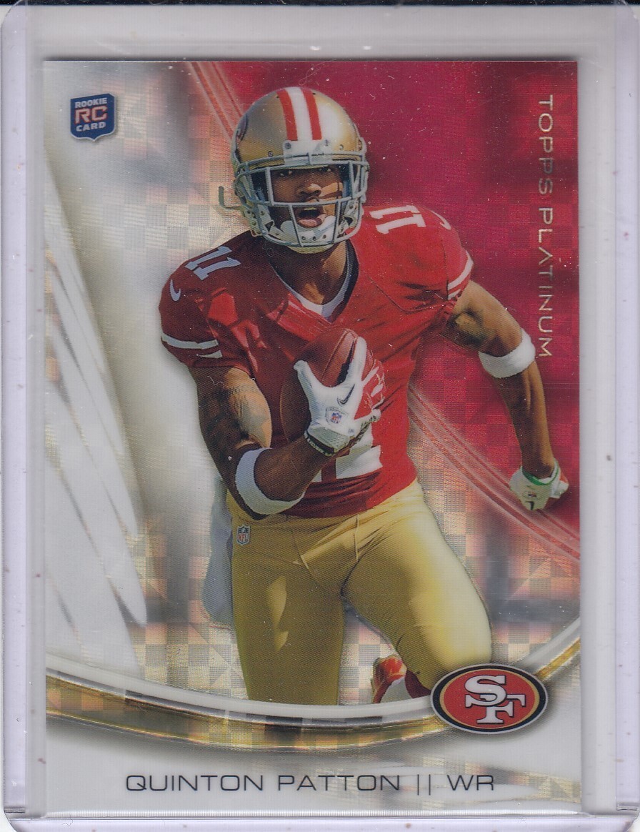 QUINTON PATTON 2013 Topps Platinum Xfractor #113 RC 49ers | eBay