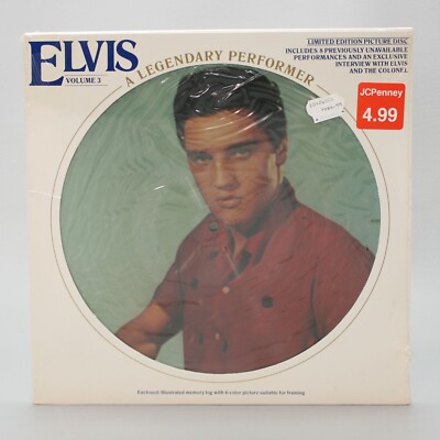 1978 Elvis Legendary Performer Volume 3 Presley LP Record Album Sealed ...
