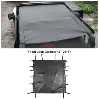 PU Leather Soft Top Bikini Top Roof Cover For 2018-2023 Jeep JT ...