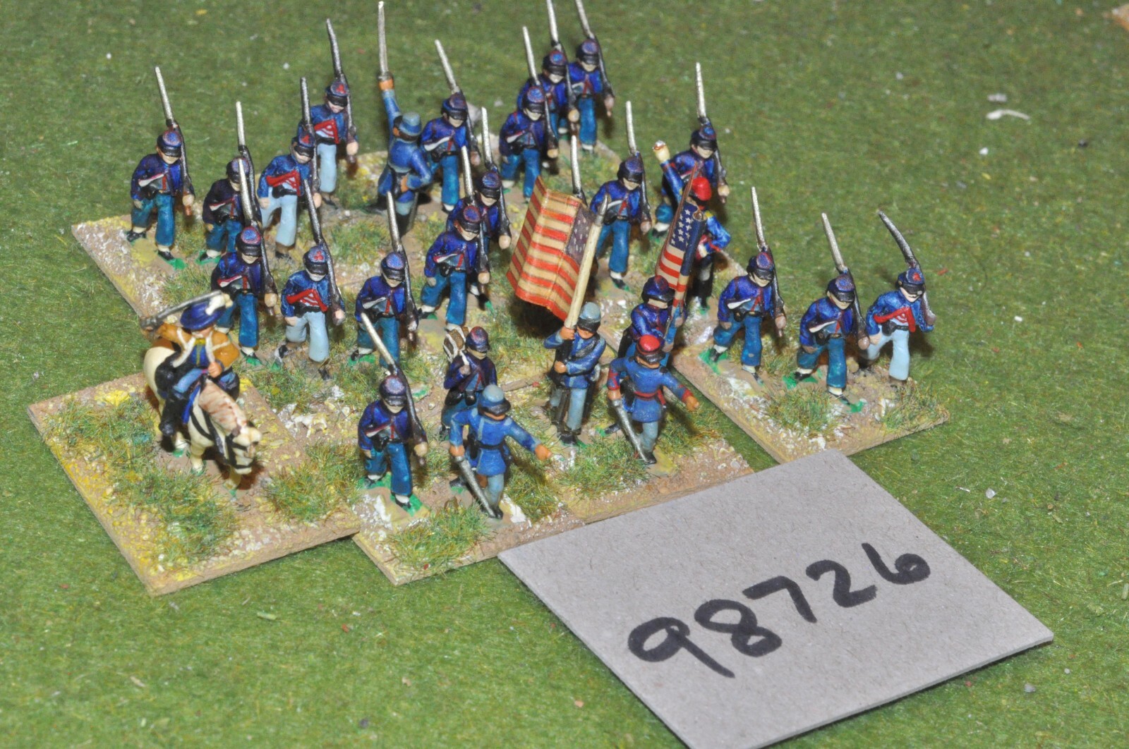 15mm ACW / union - regt 28 figs - inf (98726) | eBay UK