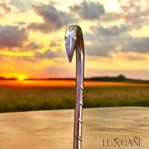 Walking Cane Stick Mobility Personal Protection Hickory Masters LuxCane ...